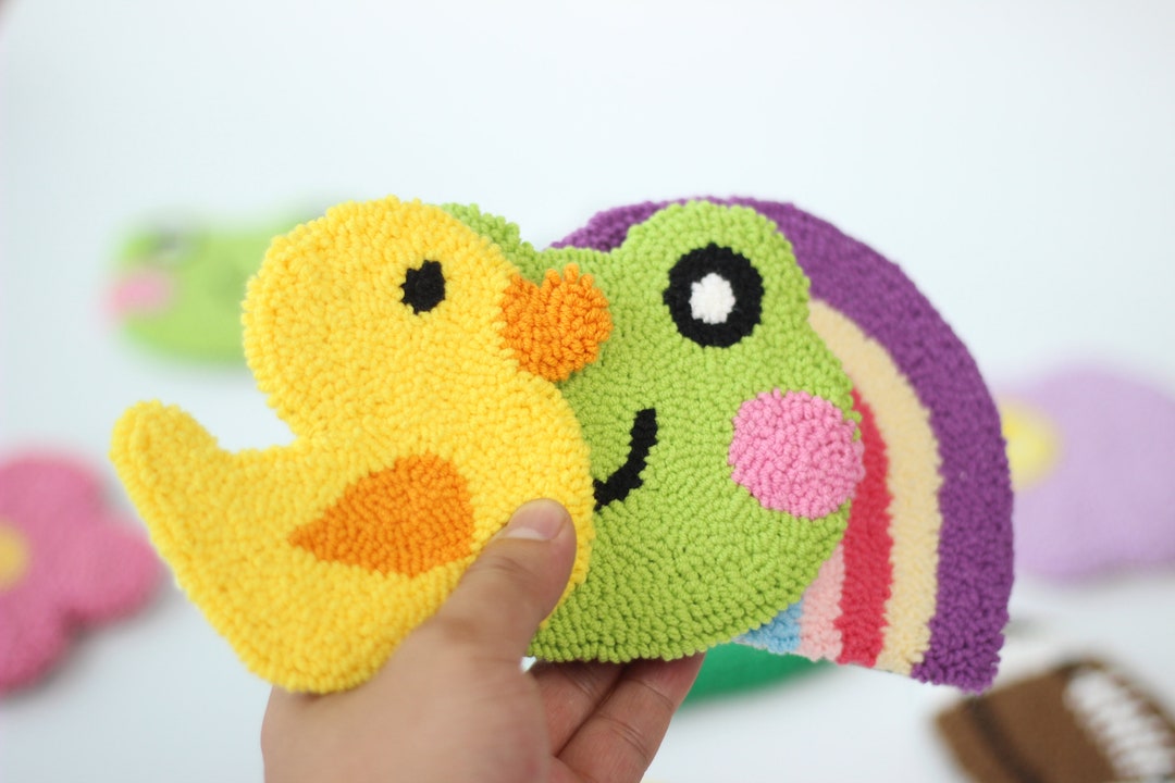 1/2 Combo Frog and Duckcute Coasterscute Animal Coasters - Etsy