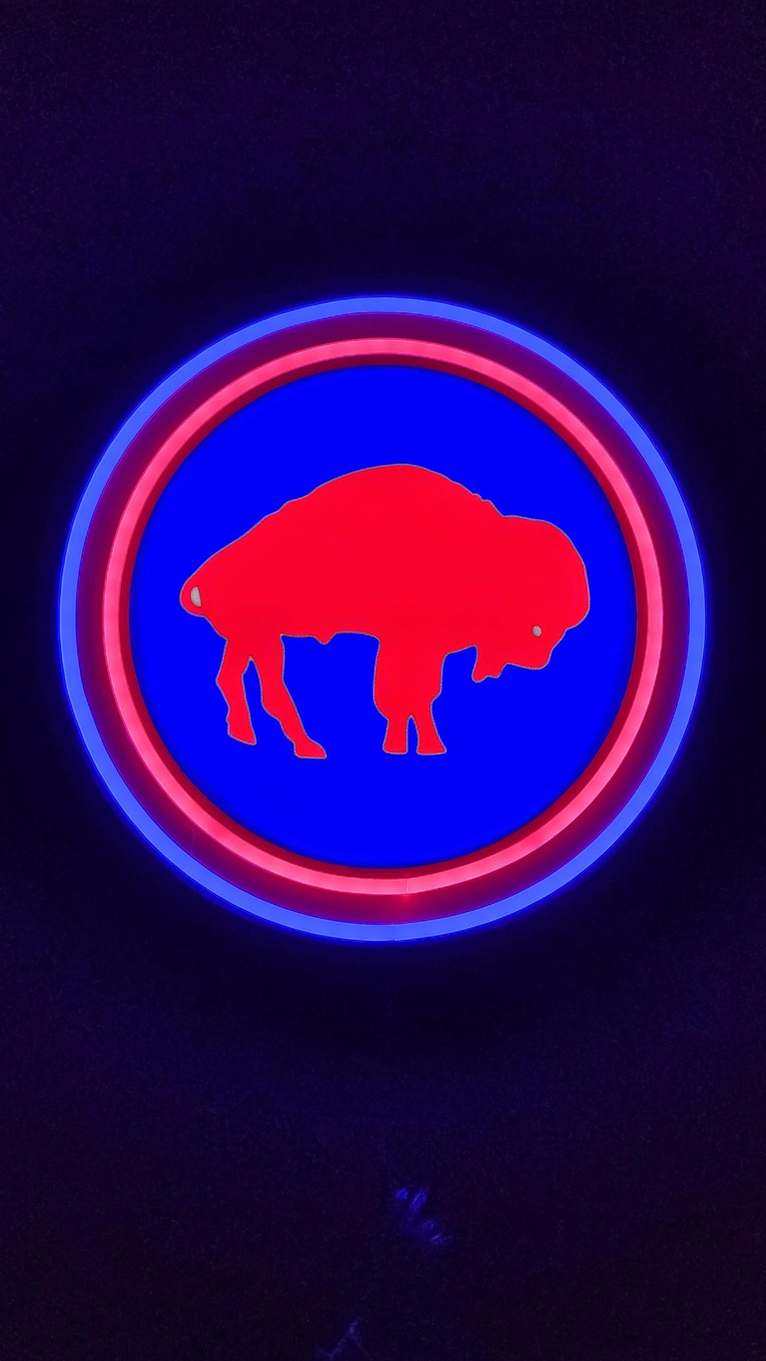 Vintage 9.5in Buffalo LED Sign - Etsy