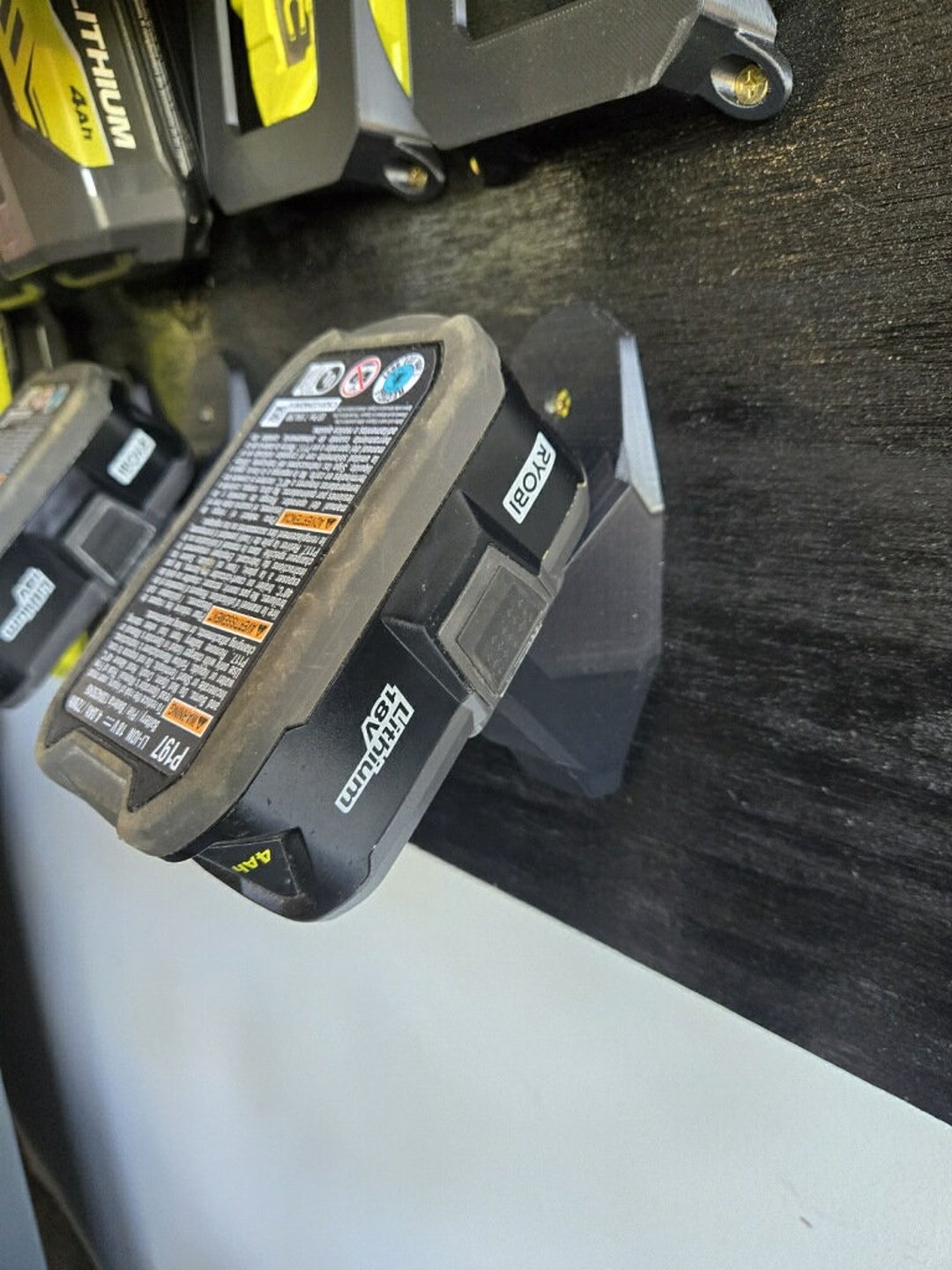 RYOBI 18V ONE Battery Holder - Etsy