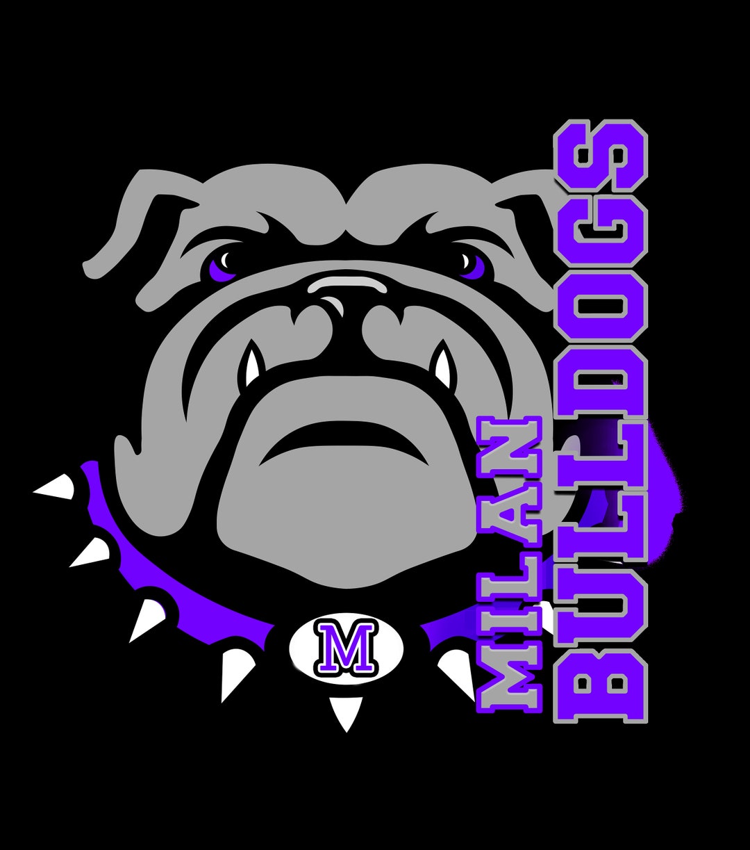 Milan Bulldogs Half Fade - Etsy