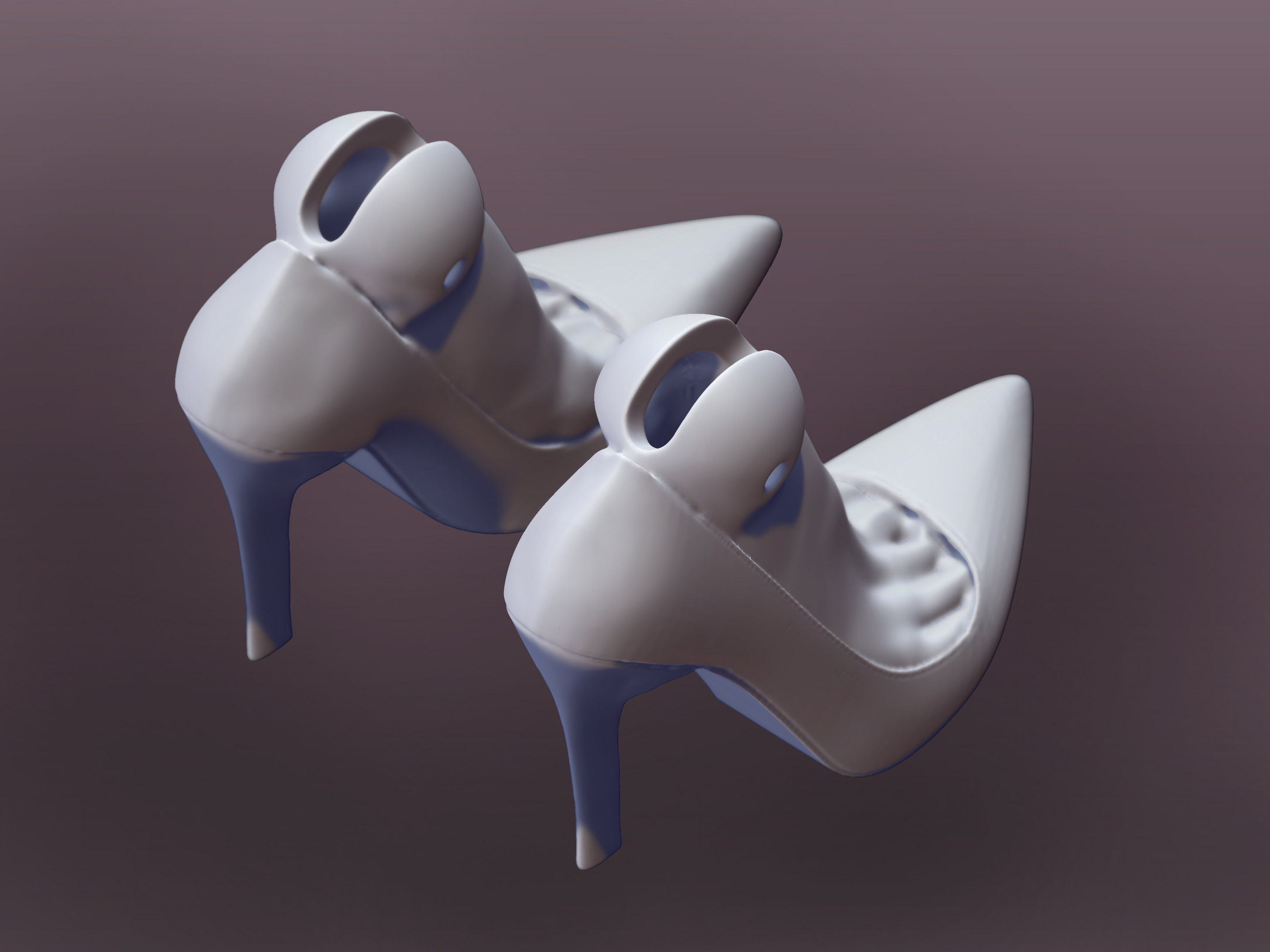 3D STL High Heel Shoes Doll Classic BJD - Etsy