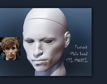 BJD Head Ball Jointed Doll Male 3d Stl for Print - Etsy