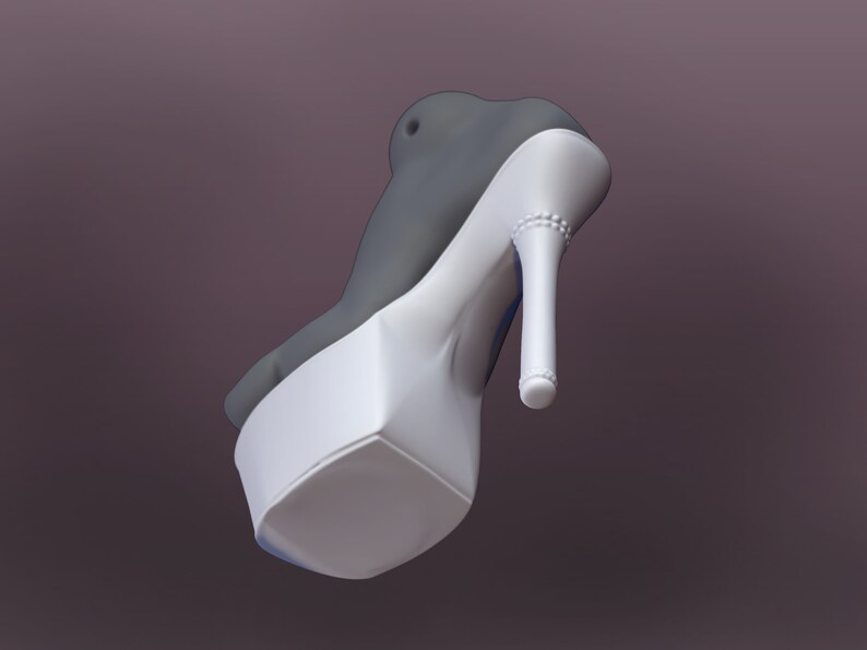 3D STL Shoes Doll BJD High Heel - Etsy