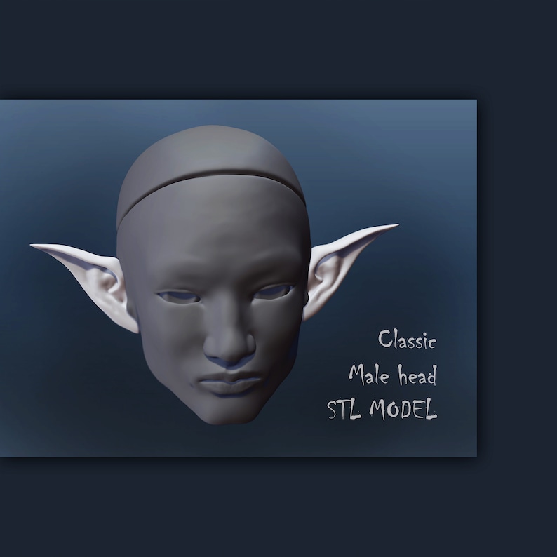3D STL Elf Ears Doll Classic BJD - Etsy