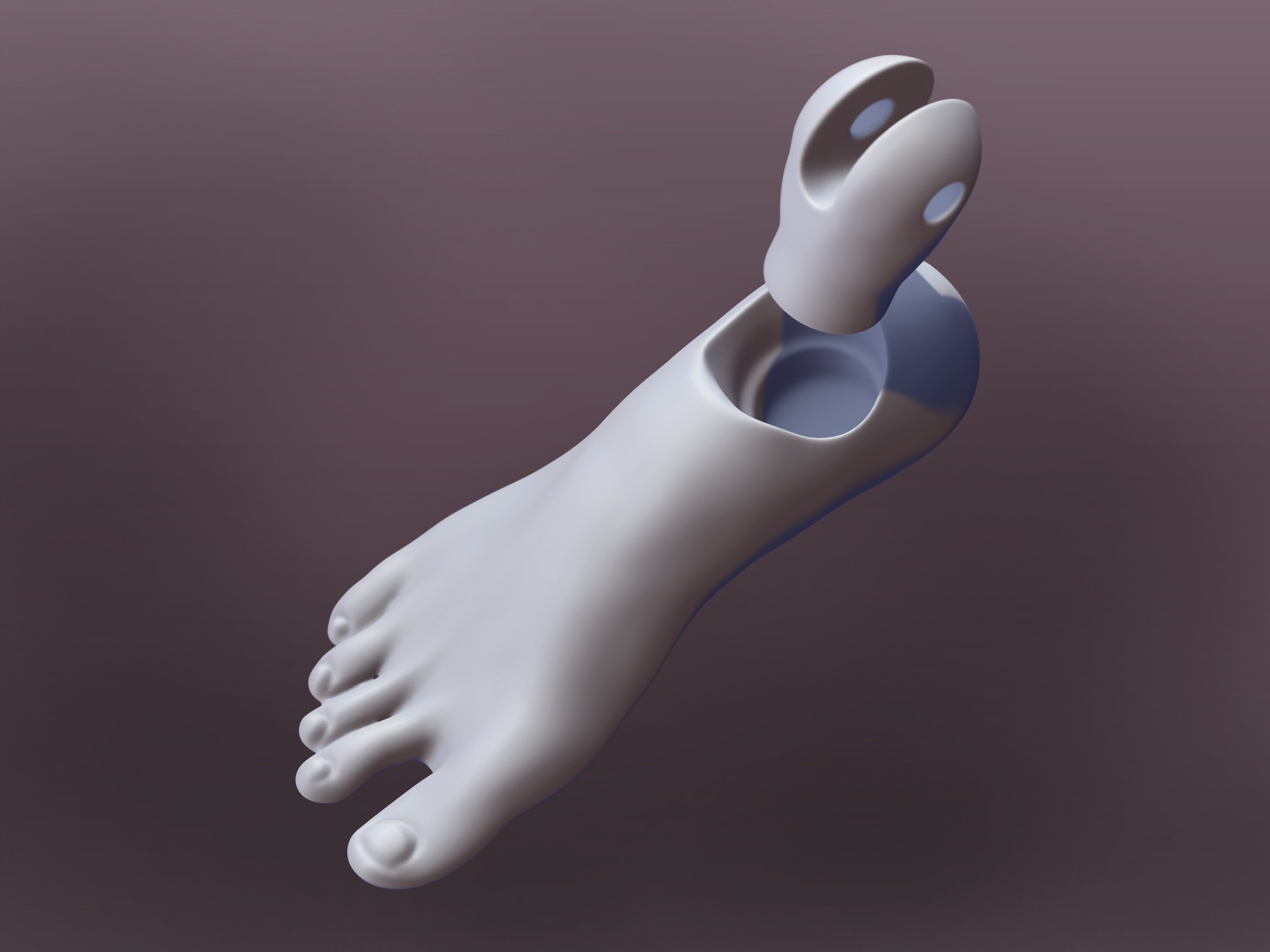 3D STL Magnets Feet Female Doll Classic BJD Girl - Etsy