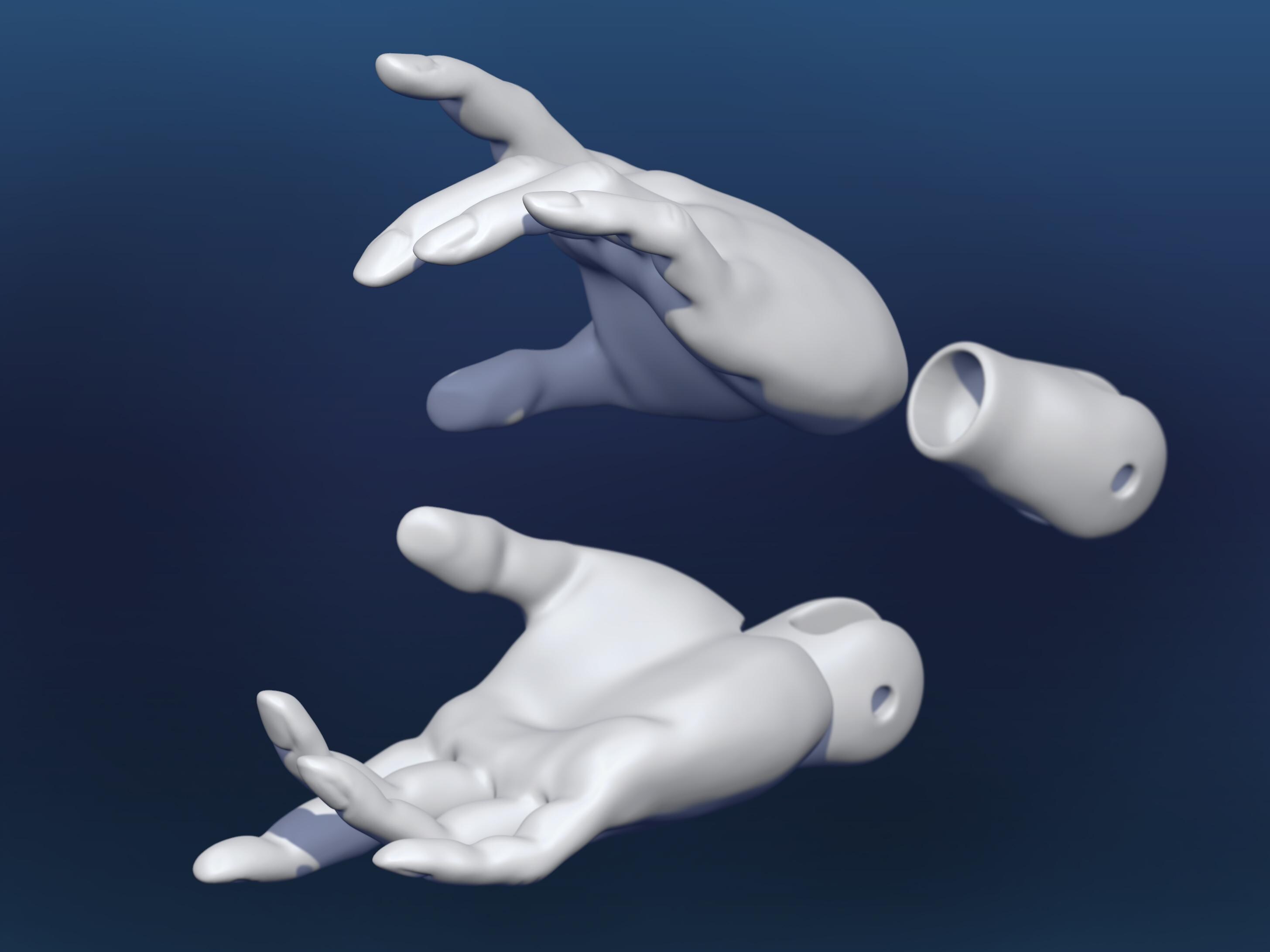 Magnetic Hands 3D Model: Ball Jointed Doll (32cm) 3D Print Stl File - Etsy