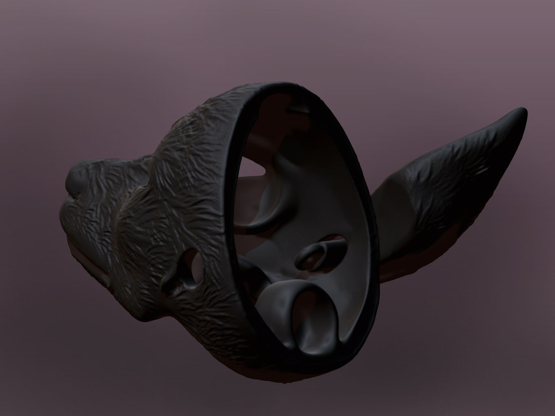 3D STL Fox Head Doll Werewolf, Demon, Wolf, Fox, BJD Girl - Etsy