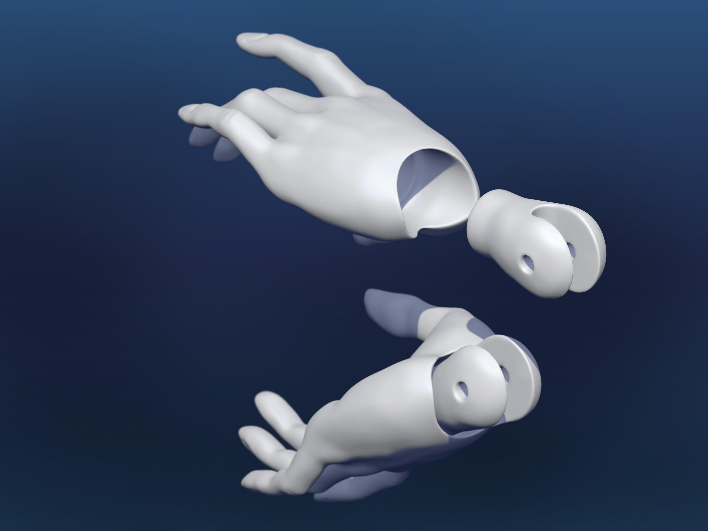 Magnetic Hands 3D Model: Ball Jointed Doll (32cm) 3D Print Stl File - Etsy