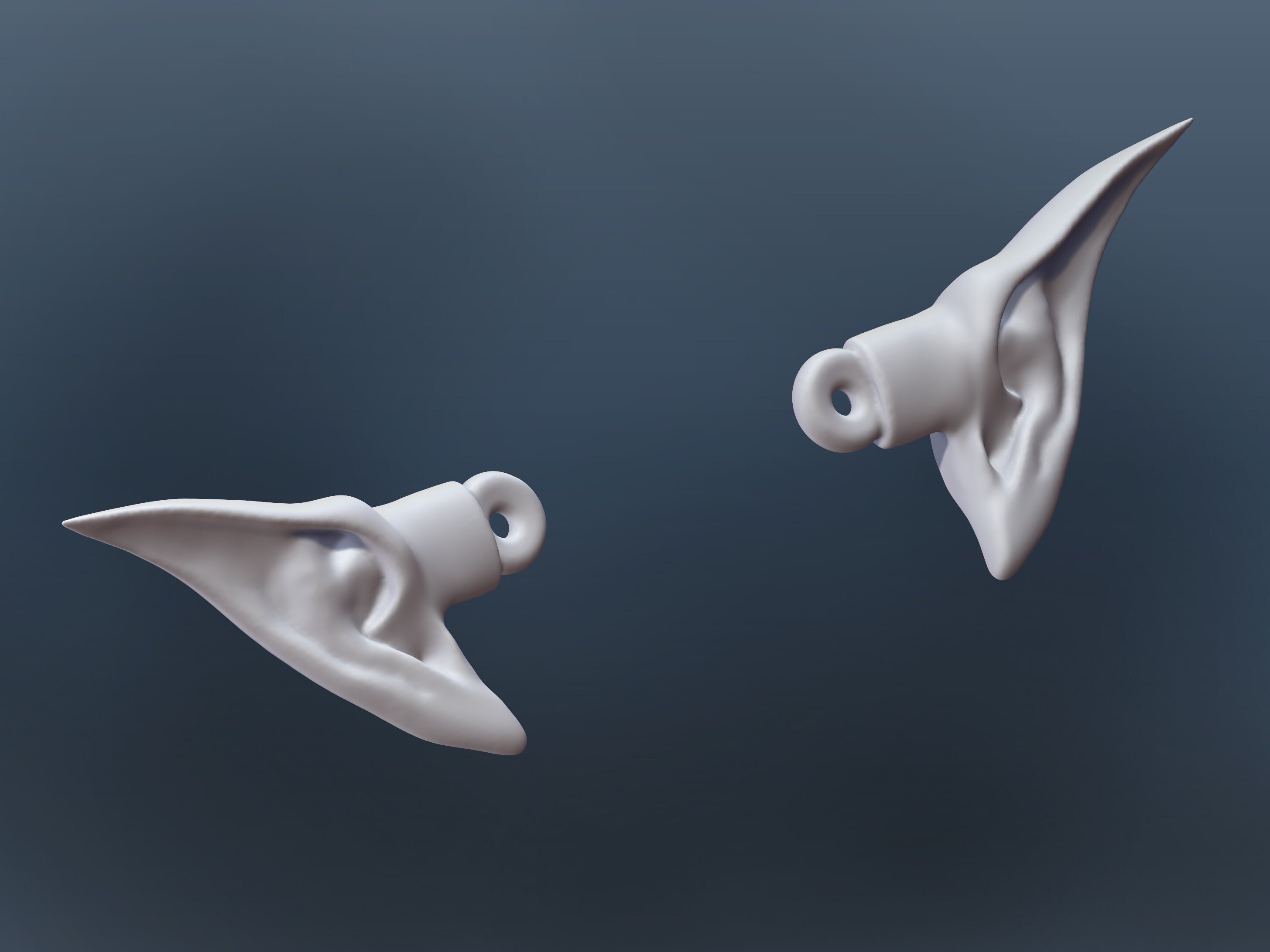 3D STL Elf Ears Doll Classic BJD - Etsy