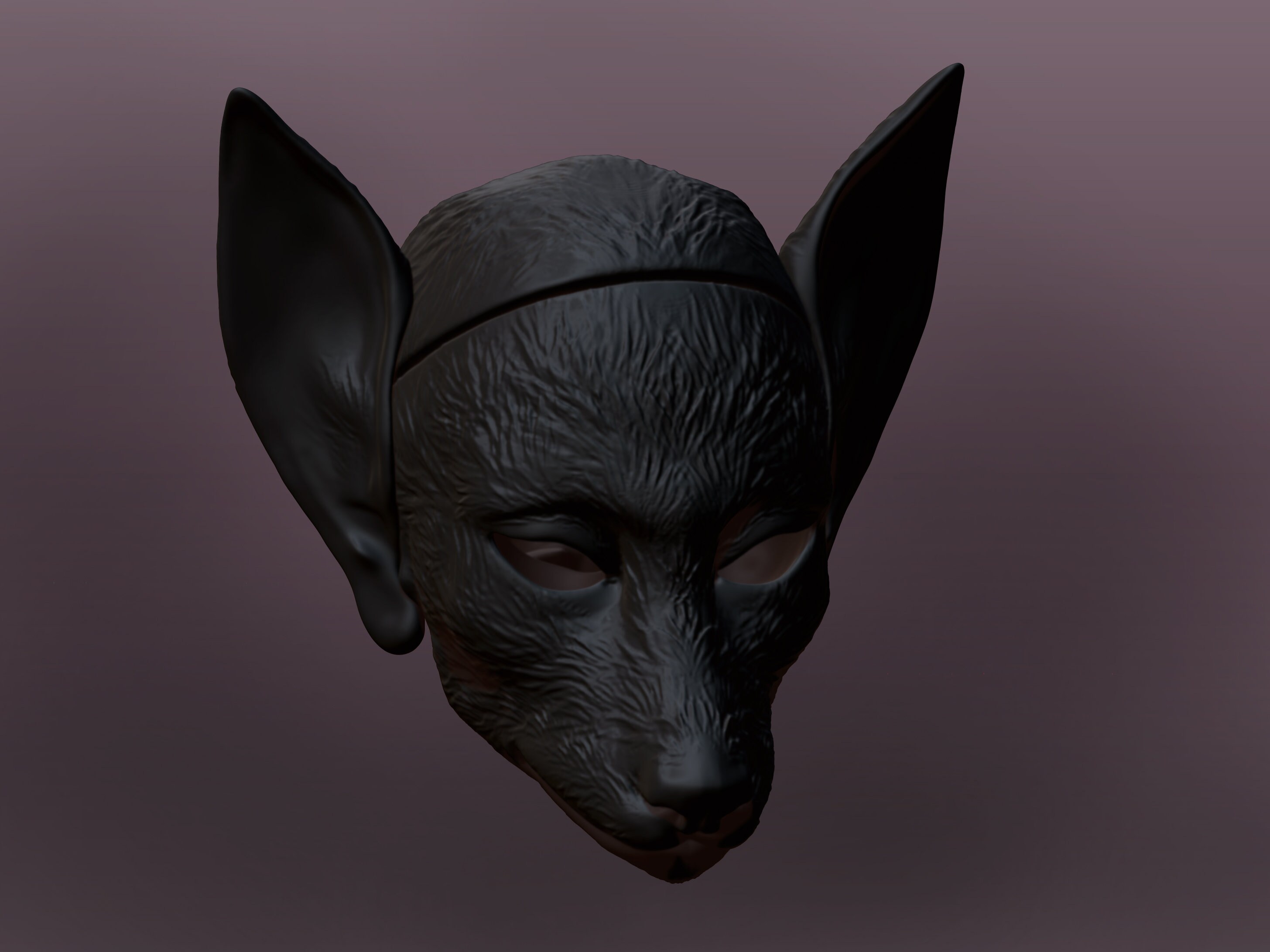 3D STL Fox Head Doll Werewolf, Demon, Wolf, Fox, BJD Girl - Etsy