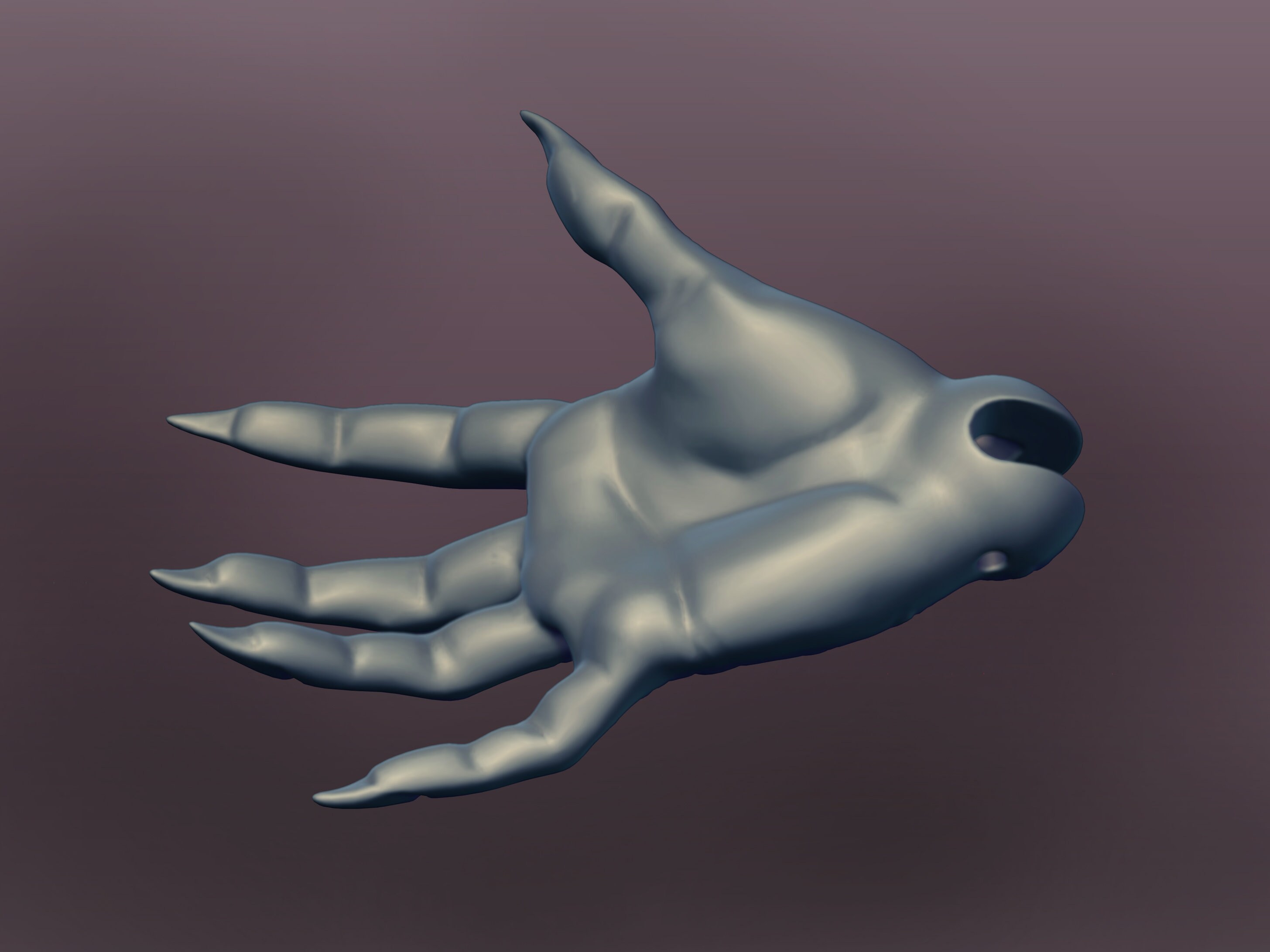 3D STL Hands Female Doll Demon, Orc, Dragon, Lizard BJD Sharp Nails - Etsy