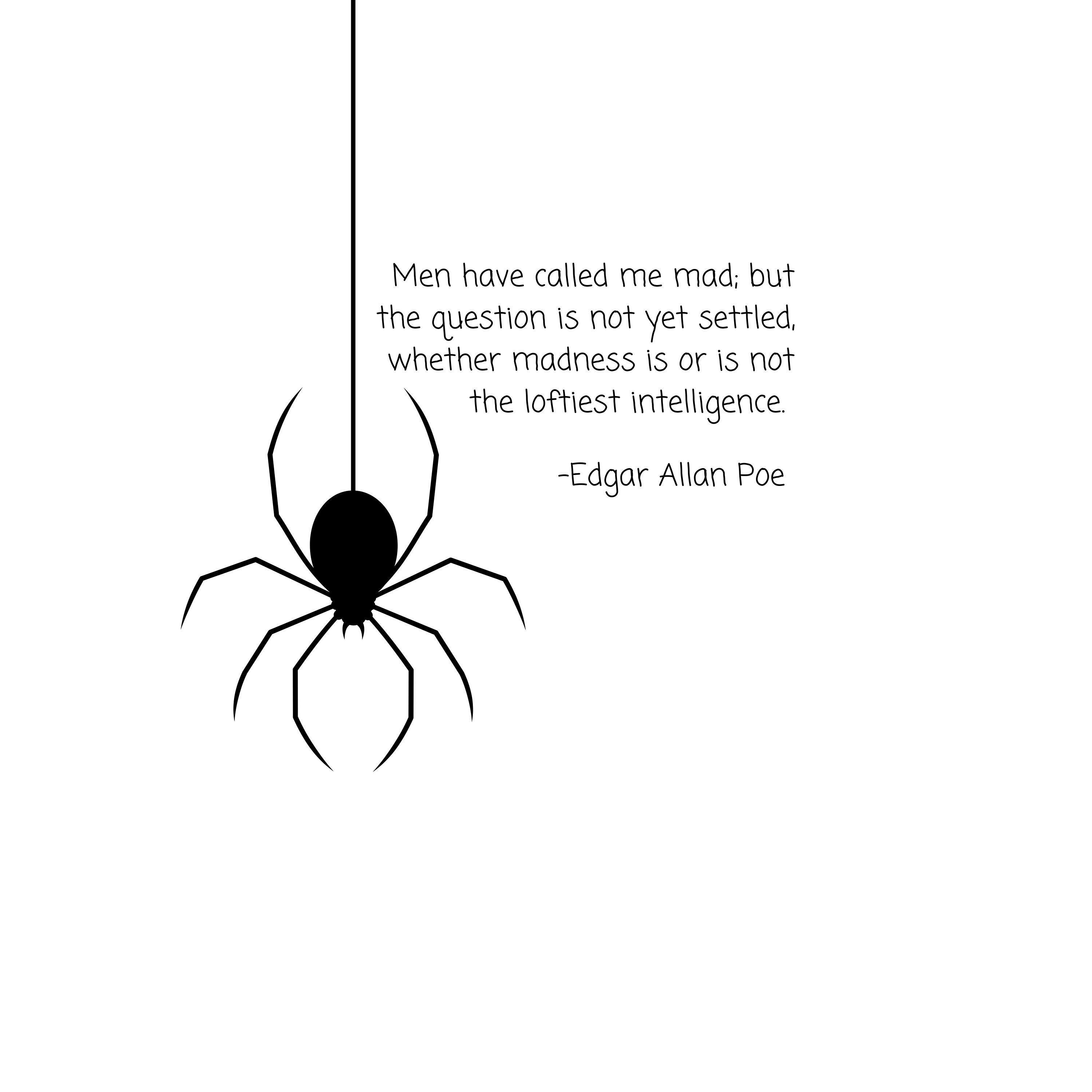 Edgar Allan Poe Printable Wall Art / Edgar Allan Poe Quote / Edgar ...