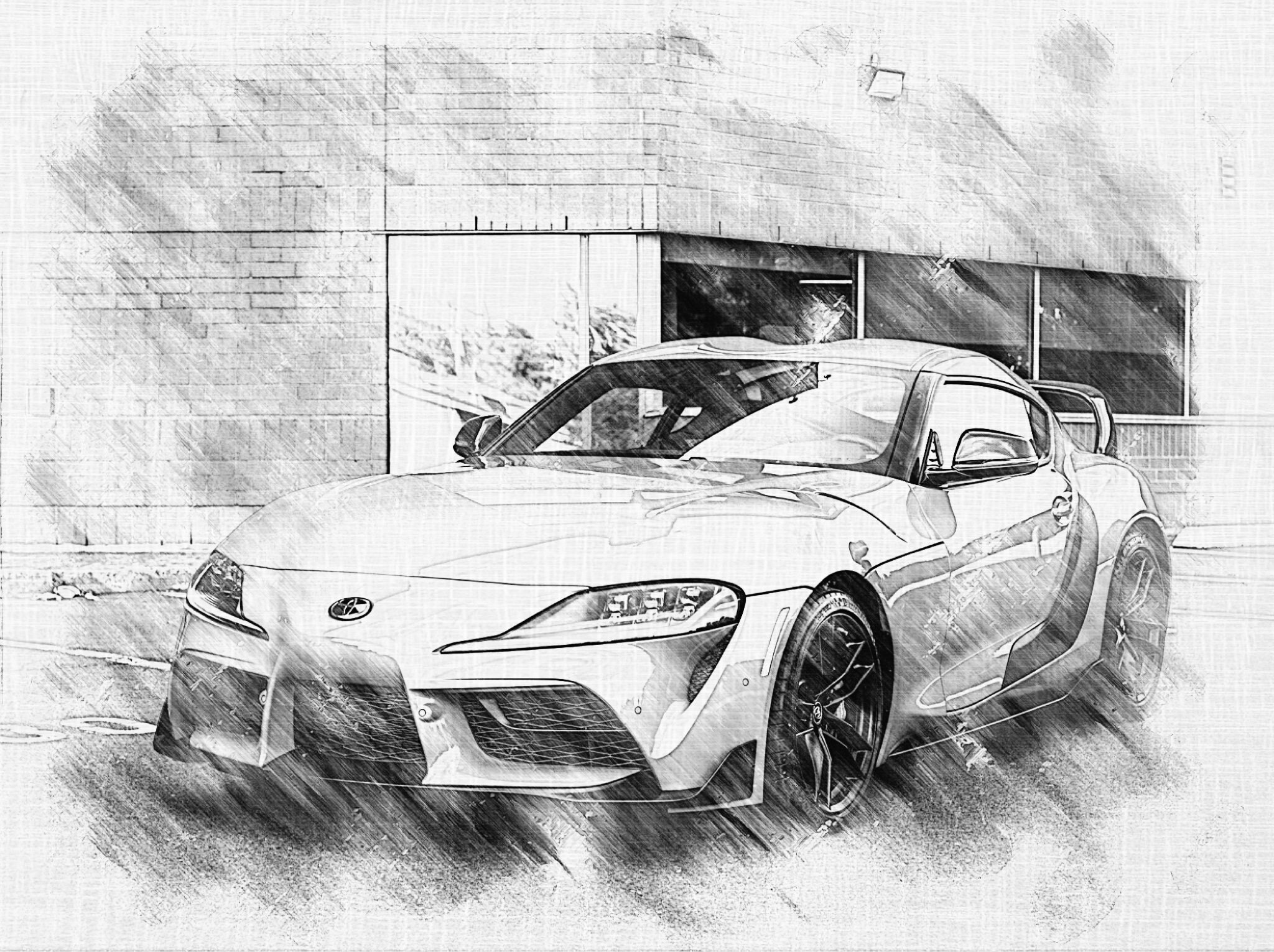 Automotive Colouring Pages (printable) - Etsy