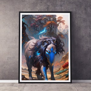 Alien Mammoth Wall Art (printable) - Etsy