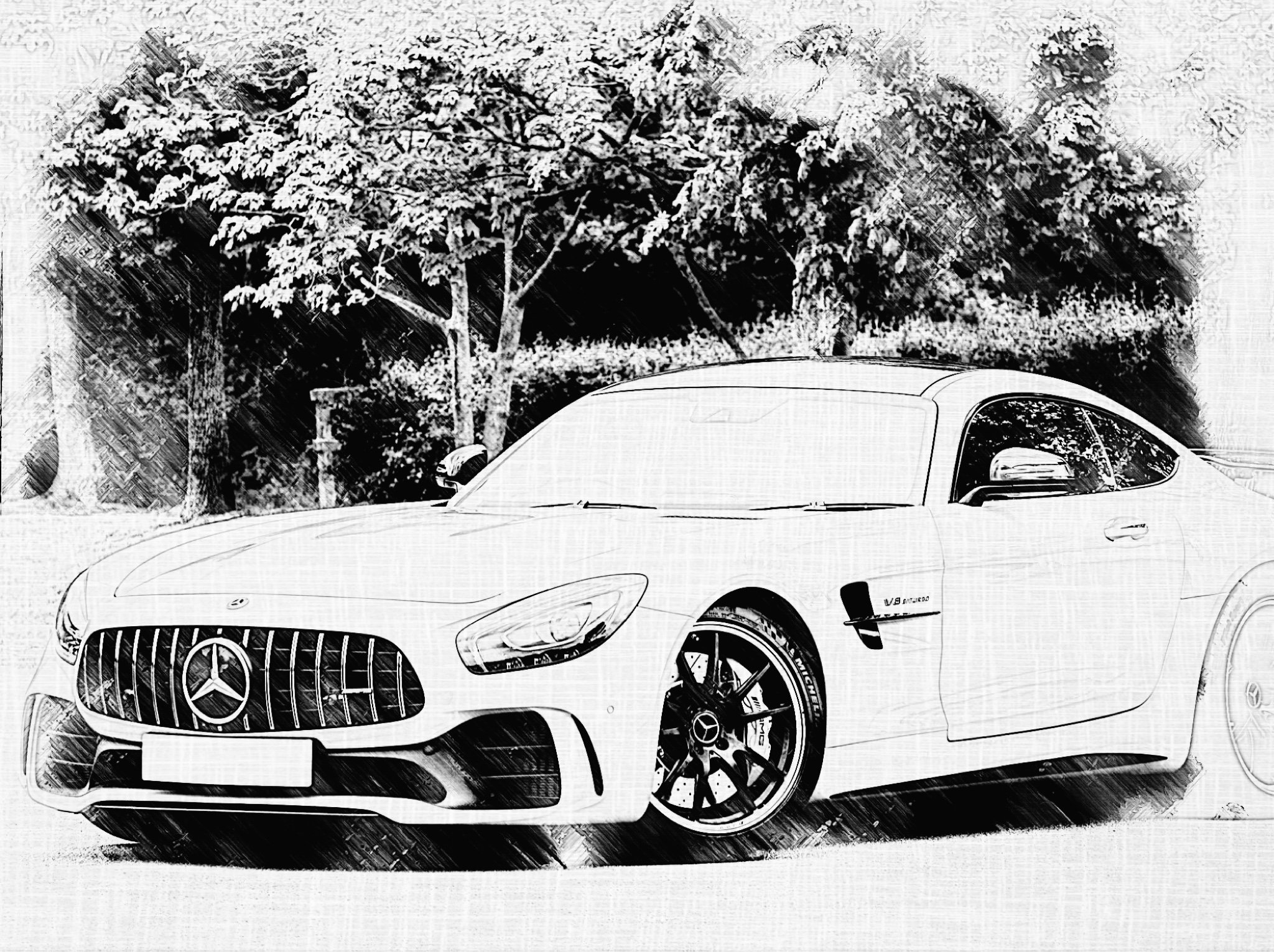 Automotive Colouring Pages (printable) - Etsy