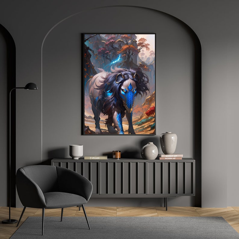 Alien Mammoth Wall Art (printable) - Etsy
