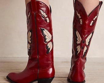 Cowboy Boots Butterfly - Etsy