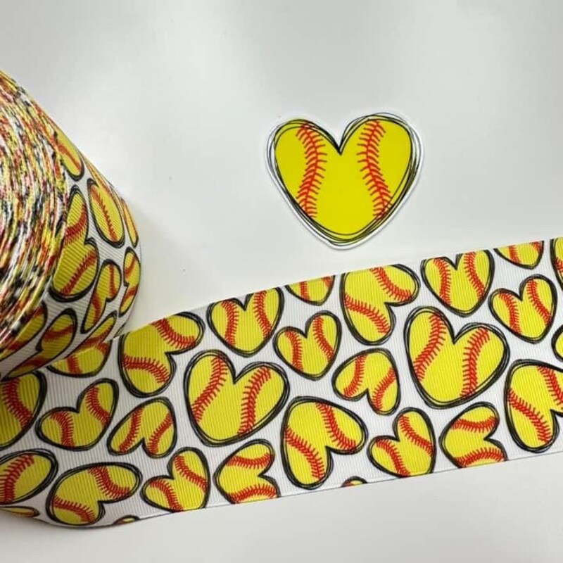 Softball Ribbon - Etsy