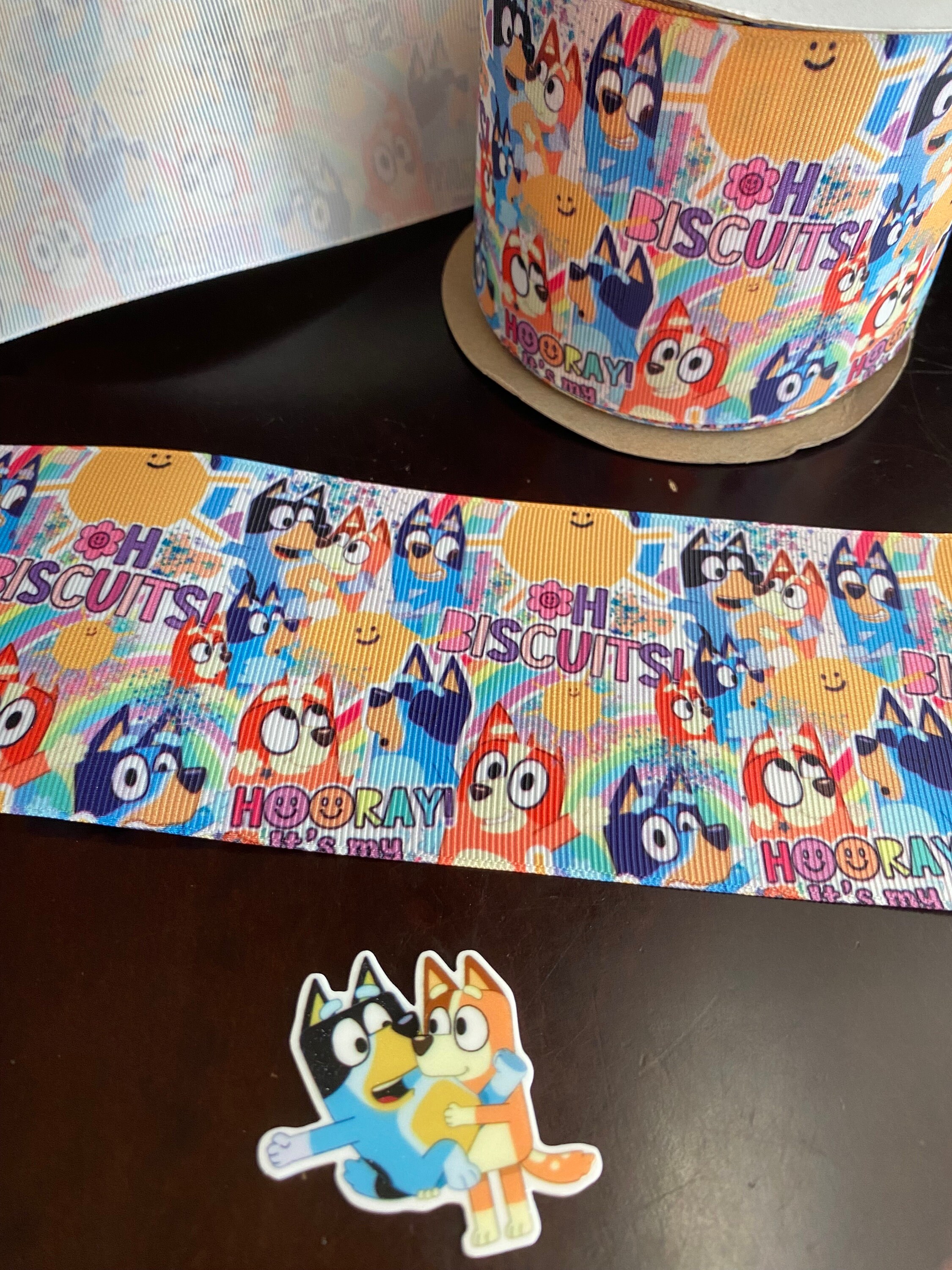 Bluey Biscuits Ribbon - Etsy