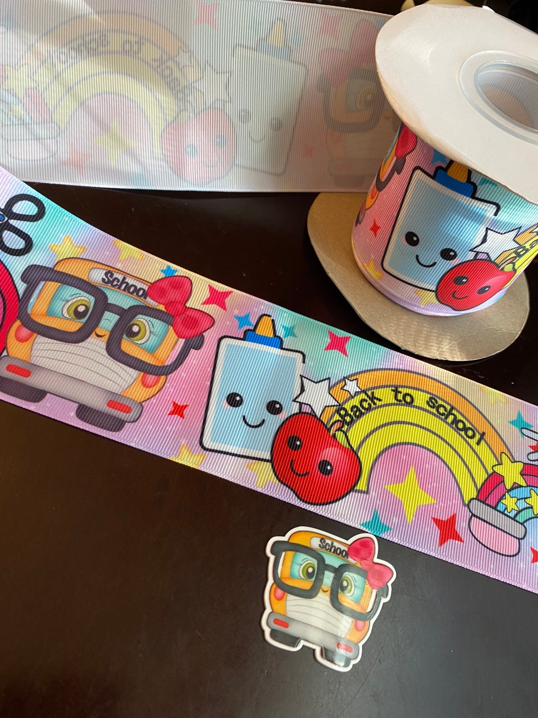 1 Yard School Bus Ribbon - Etsy