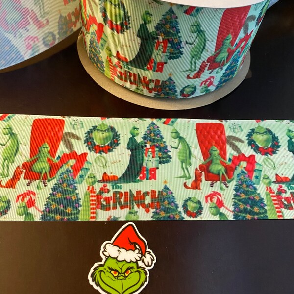 Grinch Ribbon - Etsy