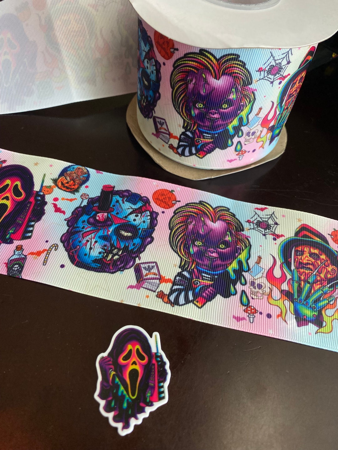 Halloween Horror Ribbon - Etsy