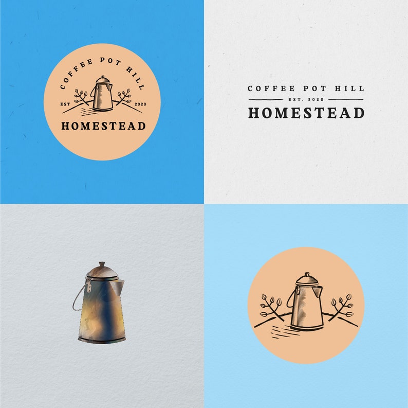 Typography Logo, Text Only Design, Custom Logo Design, Clean Line Art ...