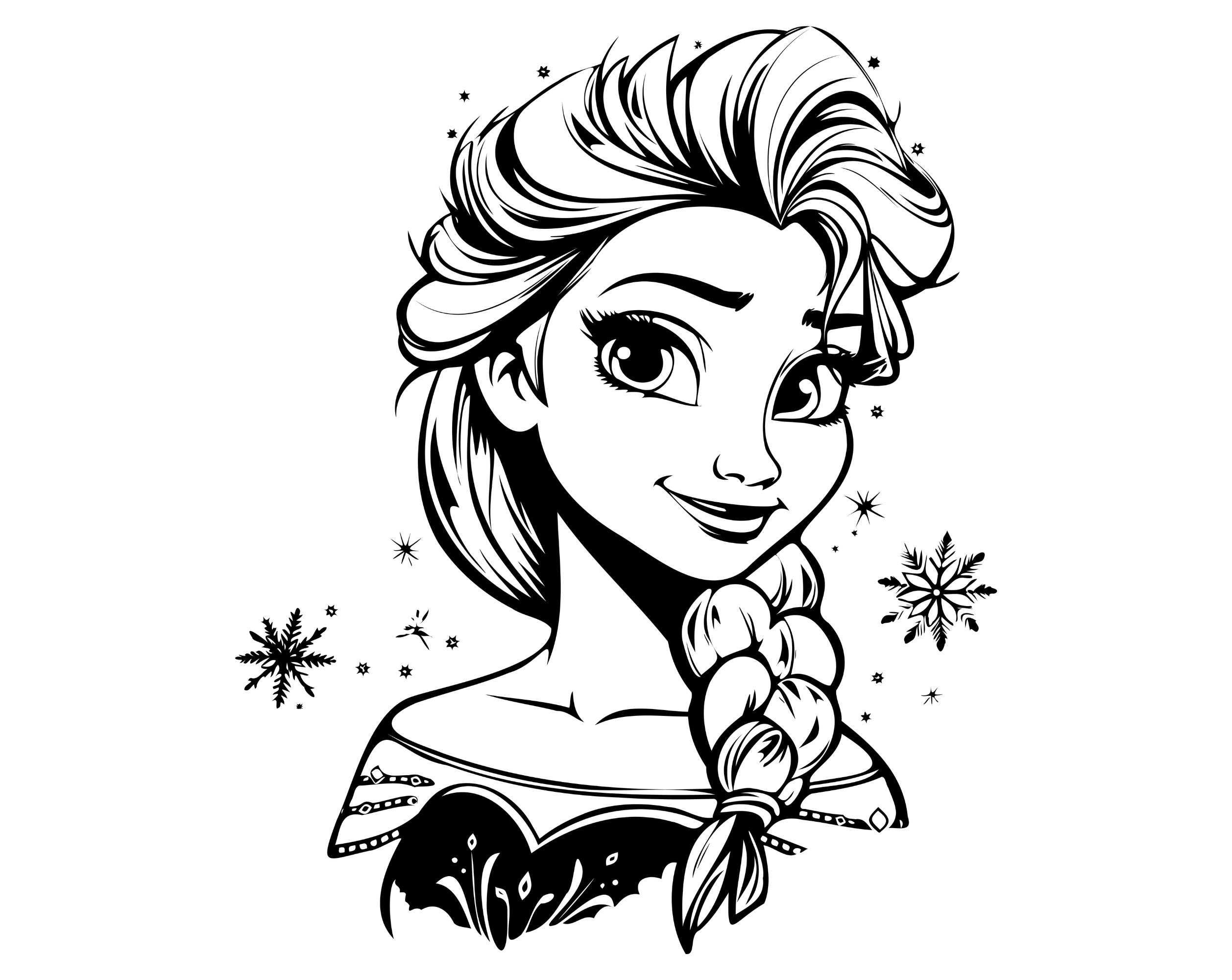 Elsa Svg, Elsa Frozen Svg, Elsa Frozen Png, Frozen Elsa Svg, Cute Elsa ...