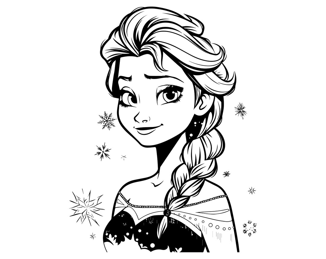 Elsa Svg, Elsa Frozen Svg, Elsa Frozen Png, Frozen Sisters Elsa Svg ...