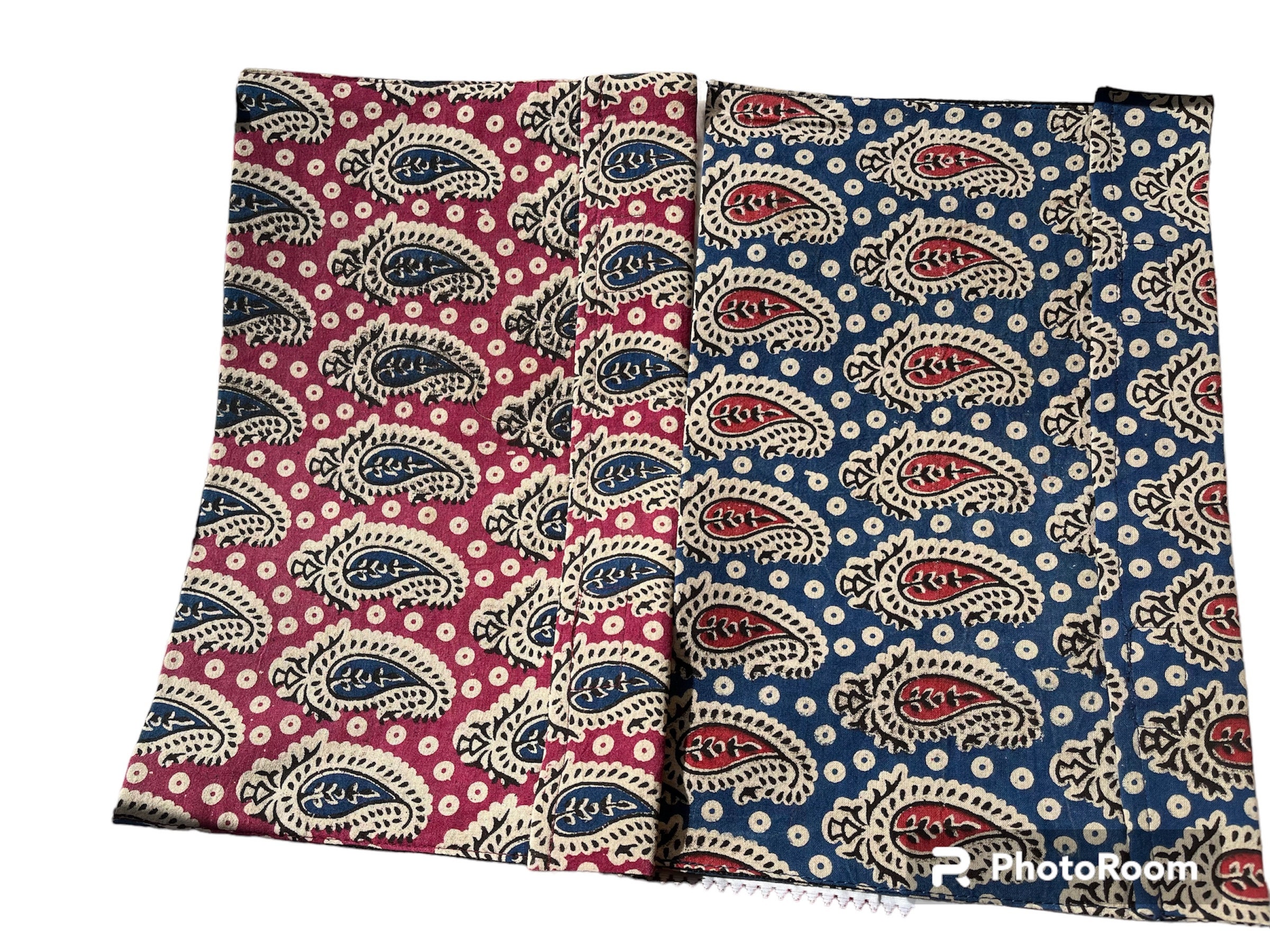 Handmade Fabric Document Holder A4 With Upcycled Cotton - Etsy UK