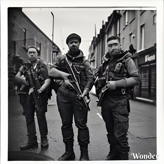 Paramilitaries in Belfast - Etsy