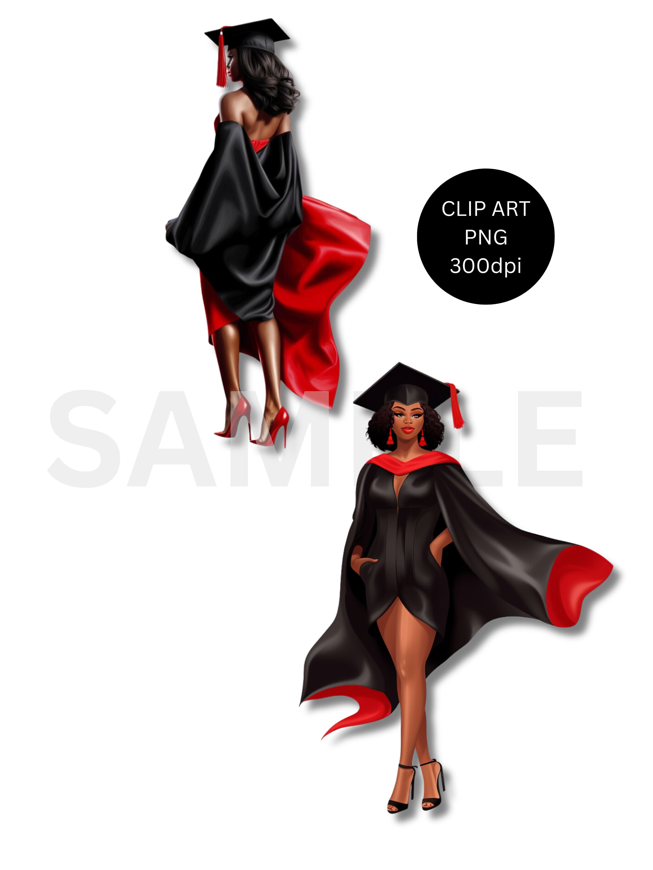 Graduation Black PNG Bundle Graduation PNG Bundle Graduation Clip Art ...