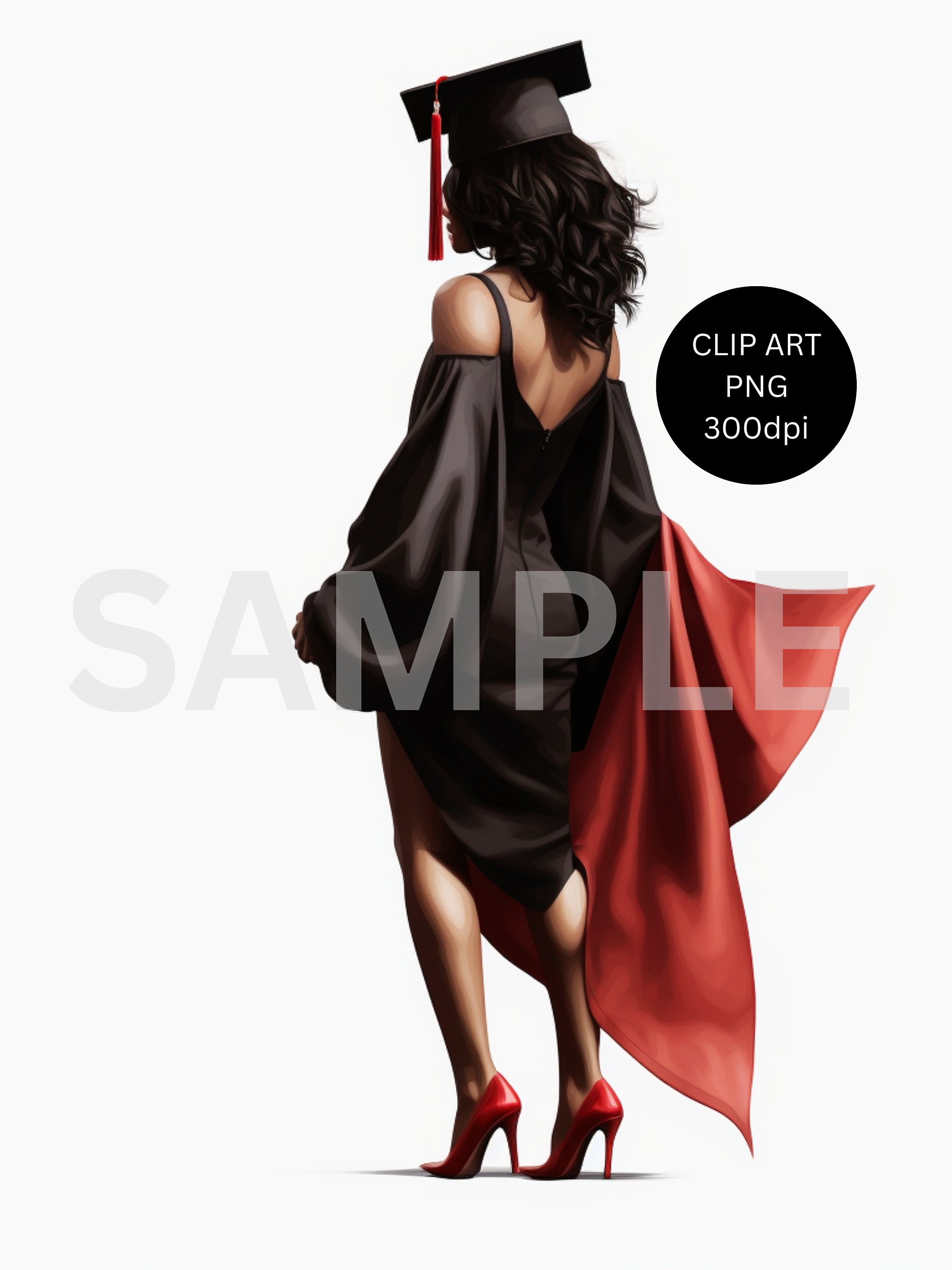 Graduation Black PNG Bundle Graduation PNG Bundle Graduation Clip Art ...