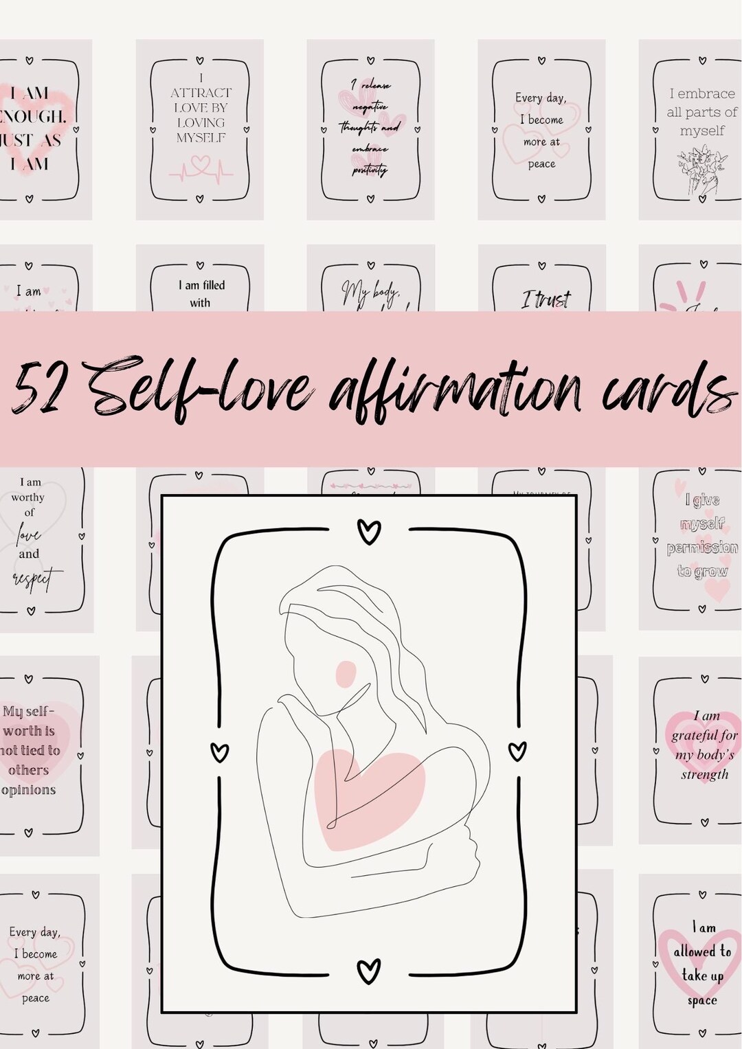 Empowerment & Self-love: 52 Daily Affirmations for a Positive Mindset ...