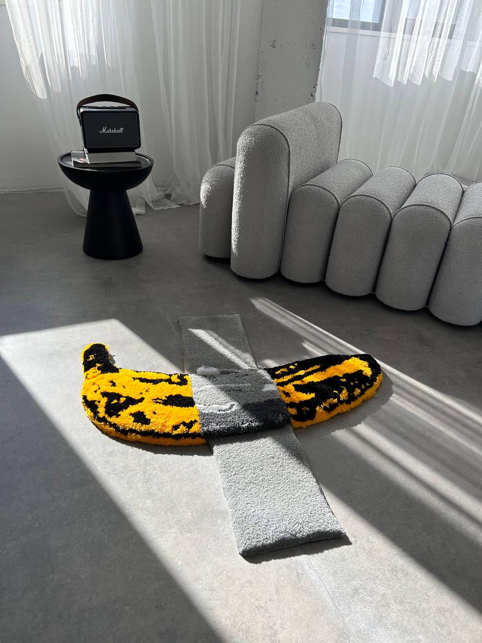 Banana Rug , Cute Fruit Rug, Handmade Tufted Custom 3D Rug - Etsy