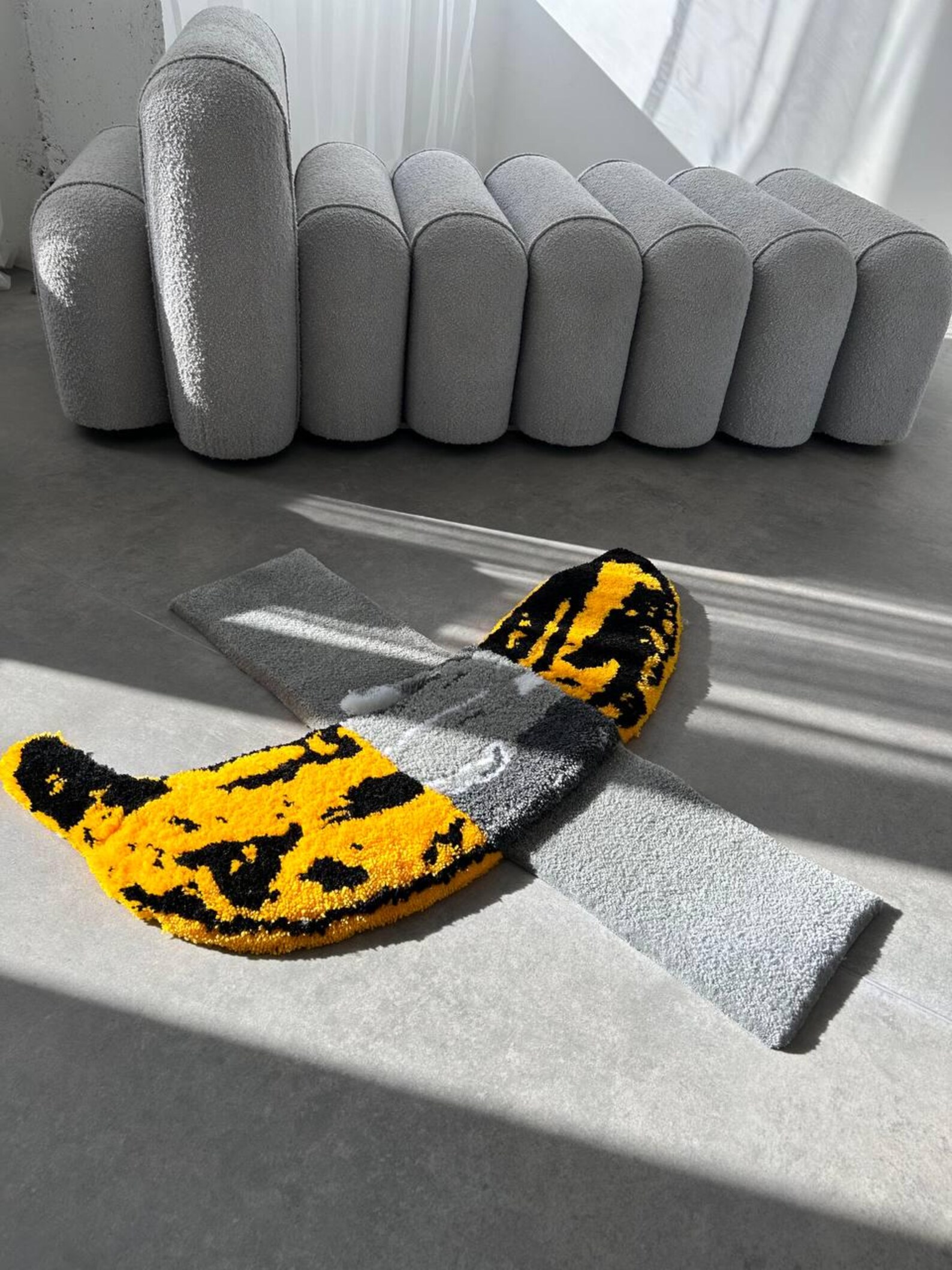 Banana Rug , Cute Fruit Rug, Handmade Tufted Custom 3D Rug - Etsy