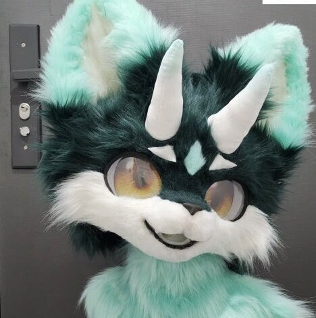 Fursuit Cosplay Kemono Head Base, Furry Fursona Mask Base, Wolf and Dog ...