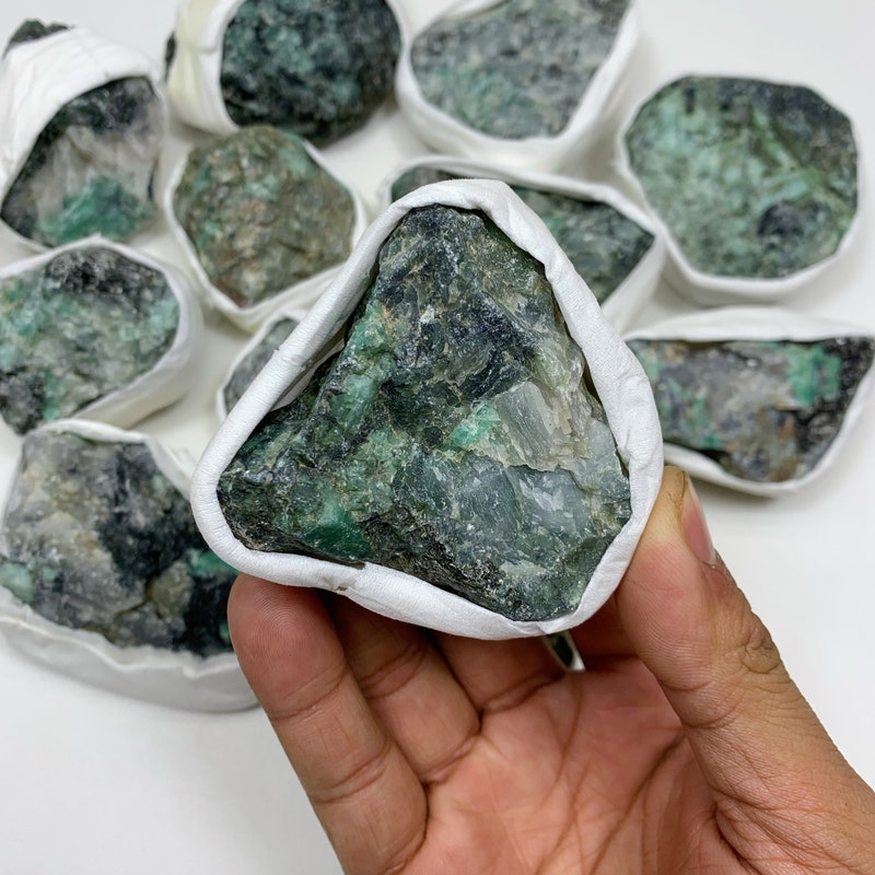 Raw Emerald - Etsy