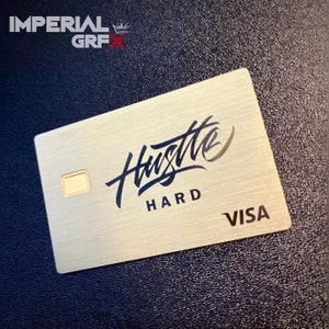 Custom Metal Debit | Credit Card - Etsy