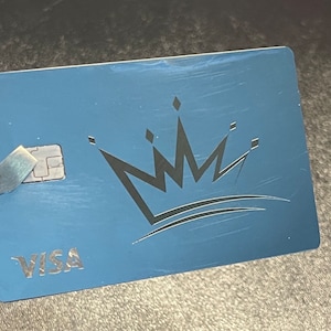 Custom Metal Debit | Credit Card - Etsy