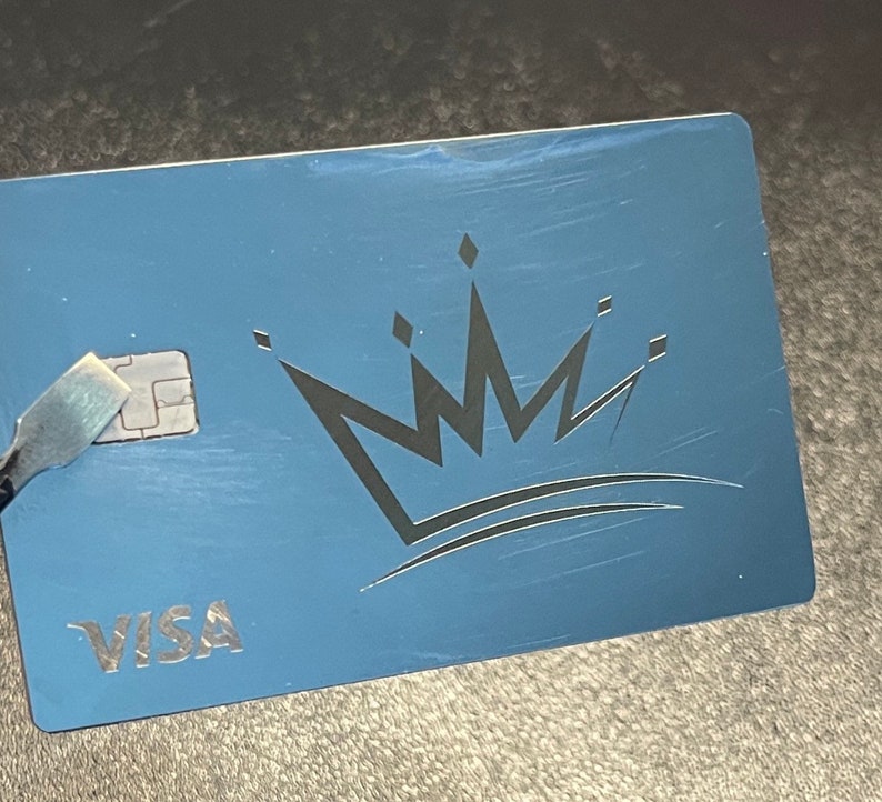 Custom Metal Debit | Credit Card - Etsy