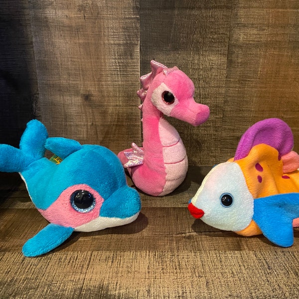 Sea Creatures Plush - Etsy