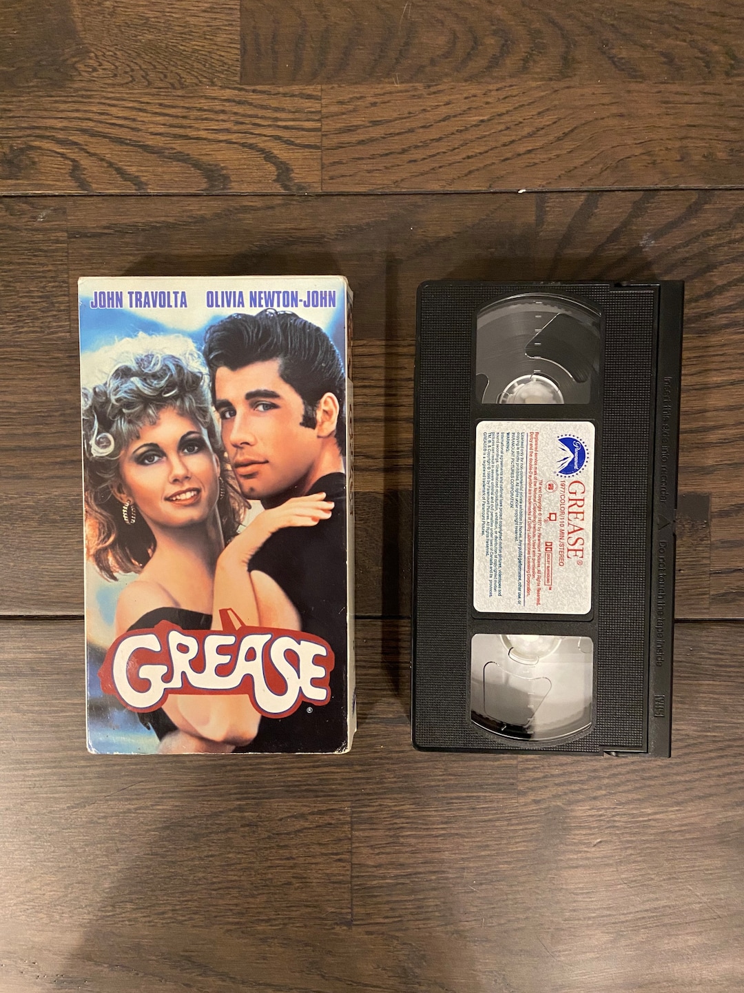 Grease VHS ~ 1977 Classic Movie - Etsy