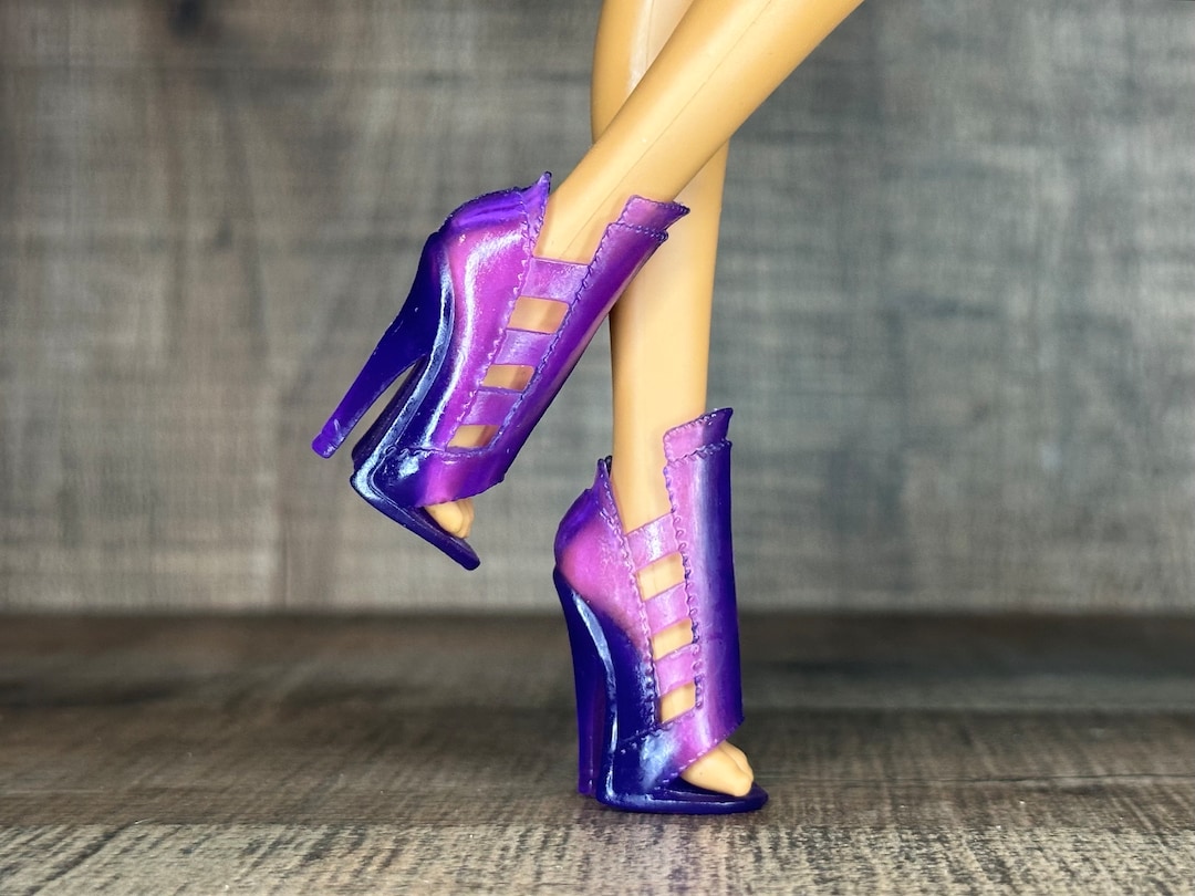 Abbey Bominable ~ Basic Fashion ~ Purple Shoes - Etsy