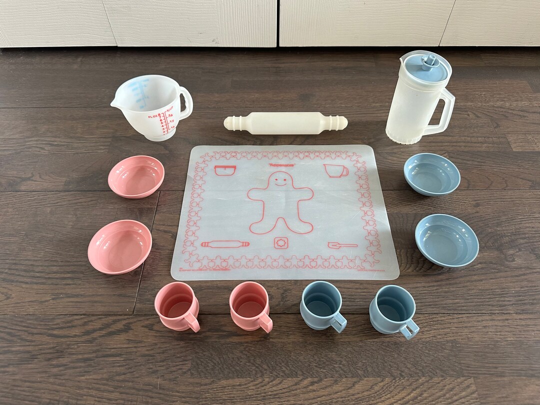 Kids Tupperware Toys, Mini Mix It & Serve It LOT - Etsy