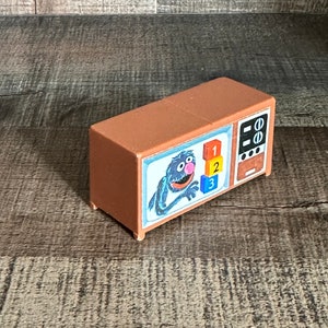 Fisher Price Sesame Street ~ Brown TV #1 - Etsy
