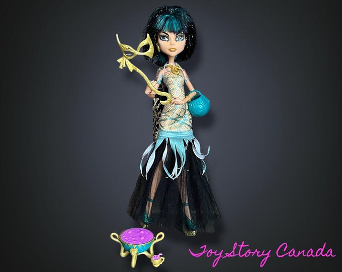 Cleo De Nile ~ Ghouls Rule ~ Monster High Doll (no Glue Seepage) - Etsy
