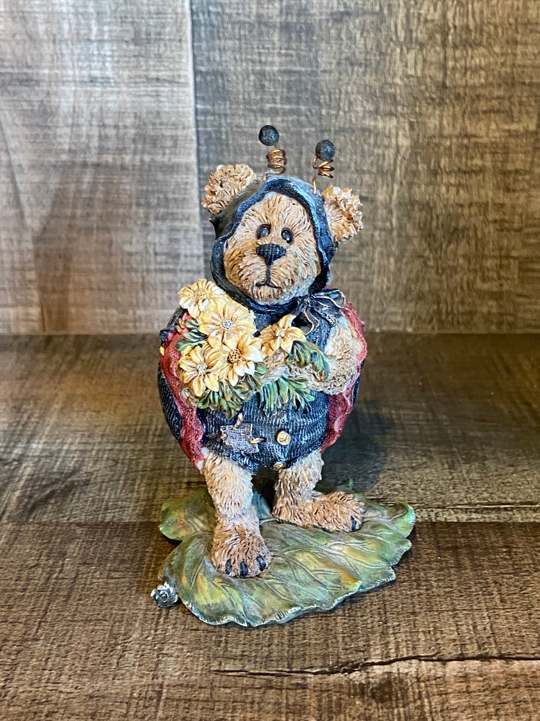 Boyd's Bearstone ~ Tweedle Bedeedle, Stop & Smell the Flowers, B9 - Etsy