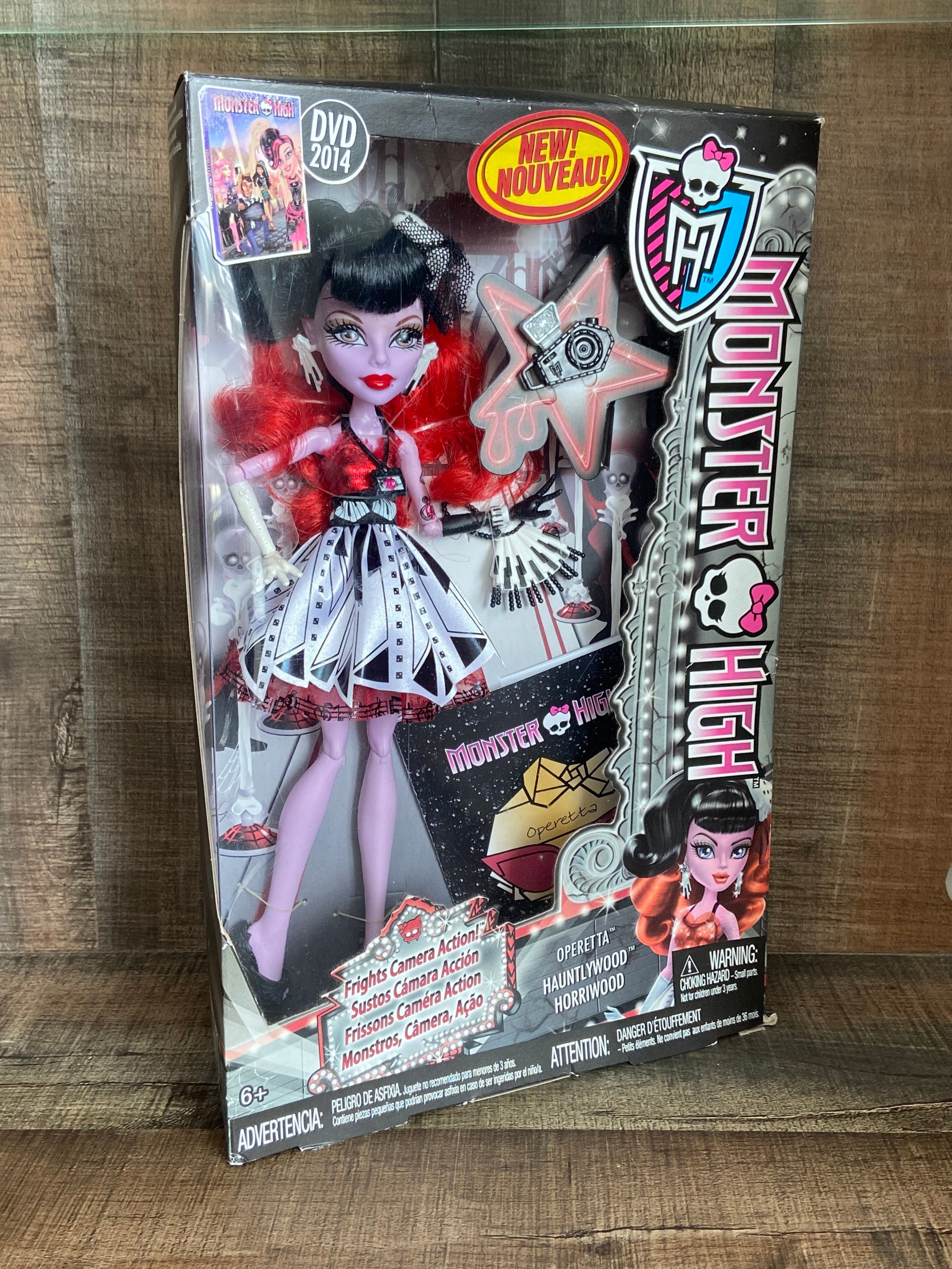 Monster High Frights Camera Action Operetta