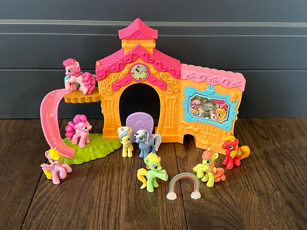 My Little Pony ~ Playtime Fun Play Set With Ponies - Etsy Australia